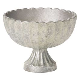 Wholesale | "Scallop" Metal Compote 5.75x4.5" - Silver | Pioneer ...